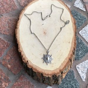 Silverskylight | Jewelry | Sale Boho Silver Plated Sun Chain Necklace ...
